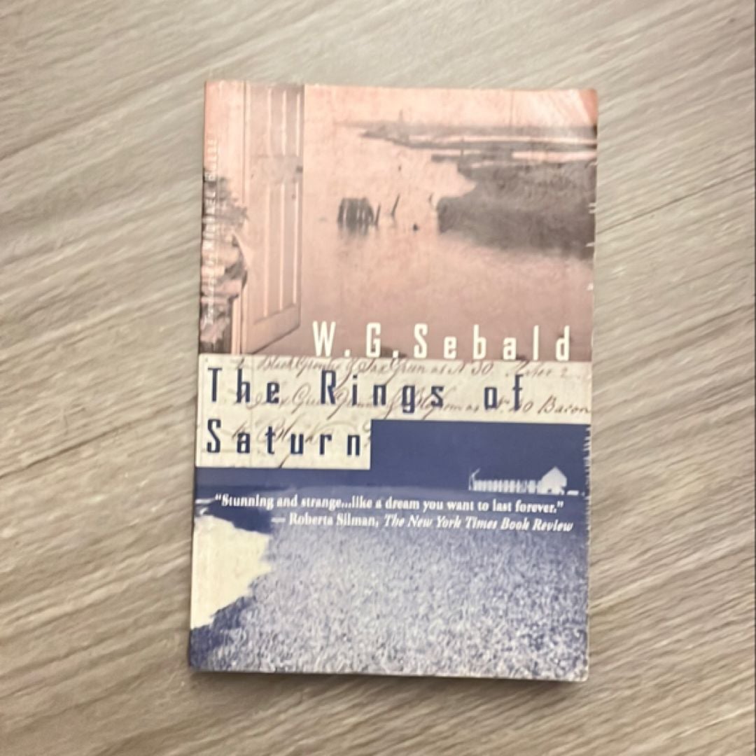 The Rings of Saturn by W.G. Sebald, Paperback | Pangobooks