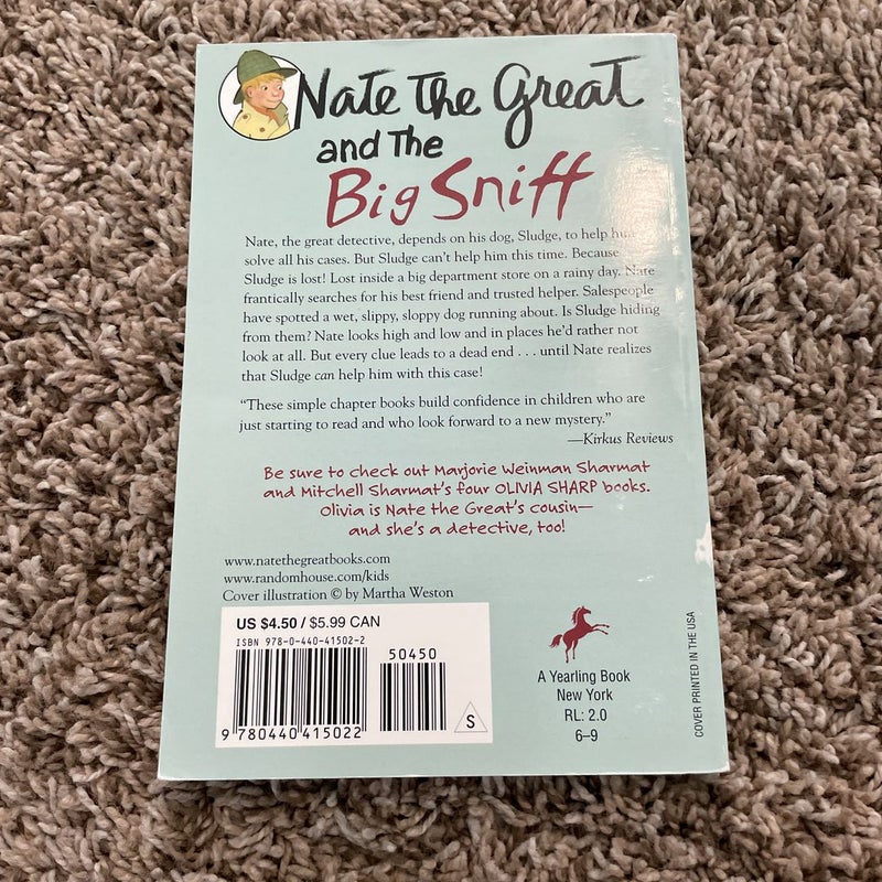 Nate the Great and the Big Sniff by Marjorie Weinman Sharmat, Paperback ...