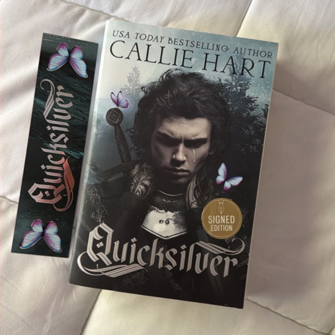 Quicksilver (Hand Signed) by Callie Hart, Paperback | Pangobooks