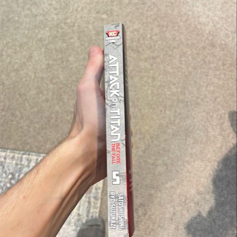 Attack on Titan: Before the Fall 5 by Hajime Isayama, Ryo Suzukaze