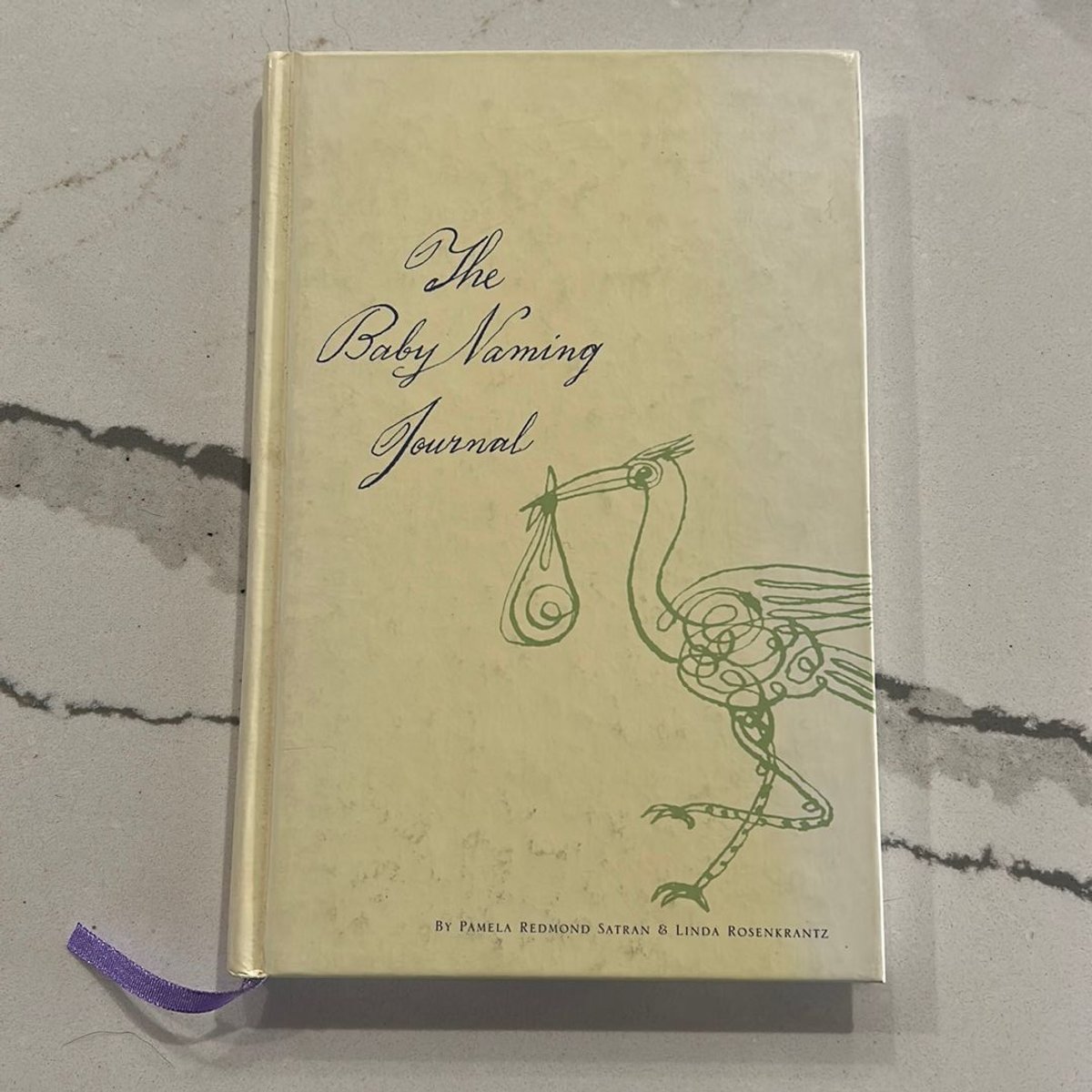 The Baby Naming Journal by Pamela Redmond Satran, Linda Rosenkrantz