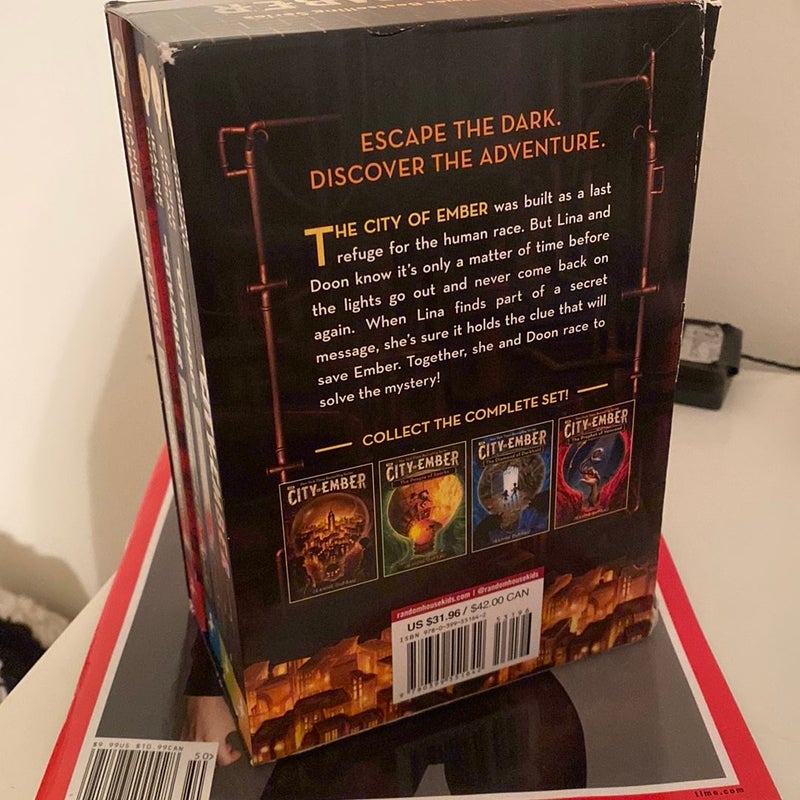 The City of Ember Complete Boxed Set by Jeanne DuPrau, Paperback ...