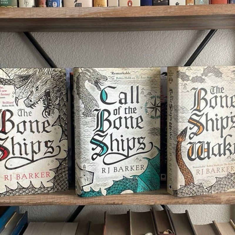 The Tide Child Trilogy - The Bone Ships, Call of the Bone Ships, The ...