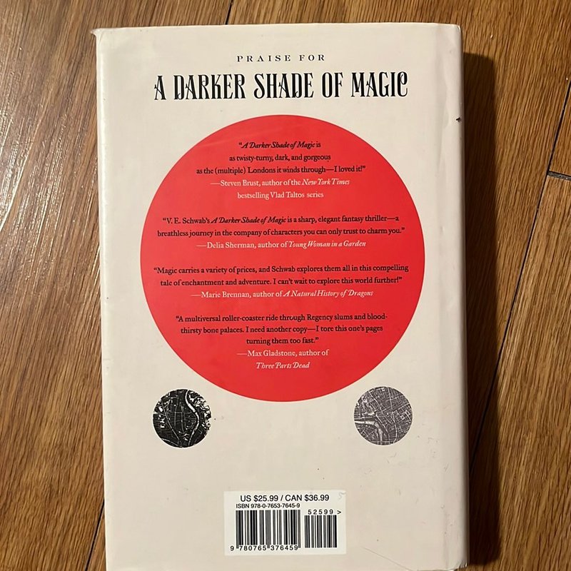 A Darker Shade of Magic by V. E. Schwab, Hardcover | Pangobooks