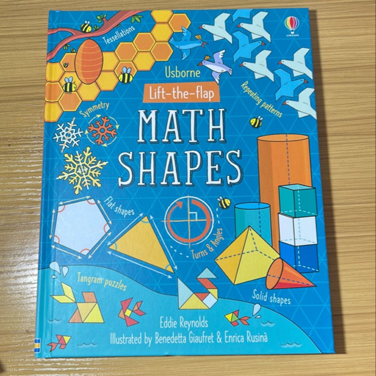 Lift-The-Flap Math Shapes by Eddie Reynolds