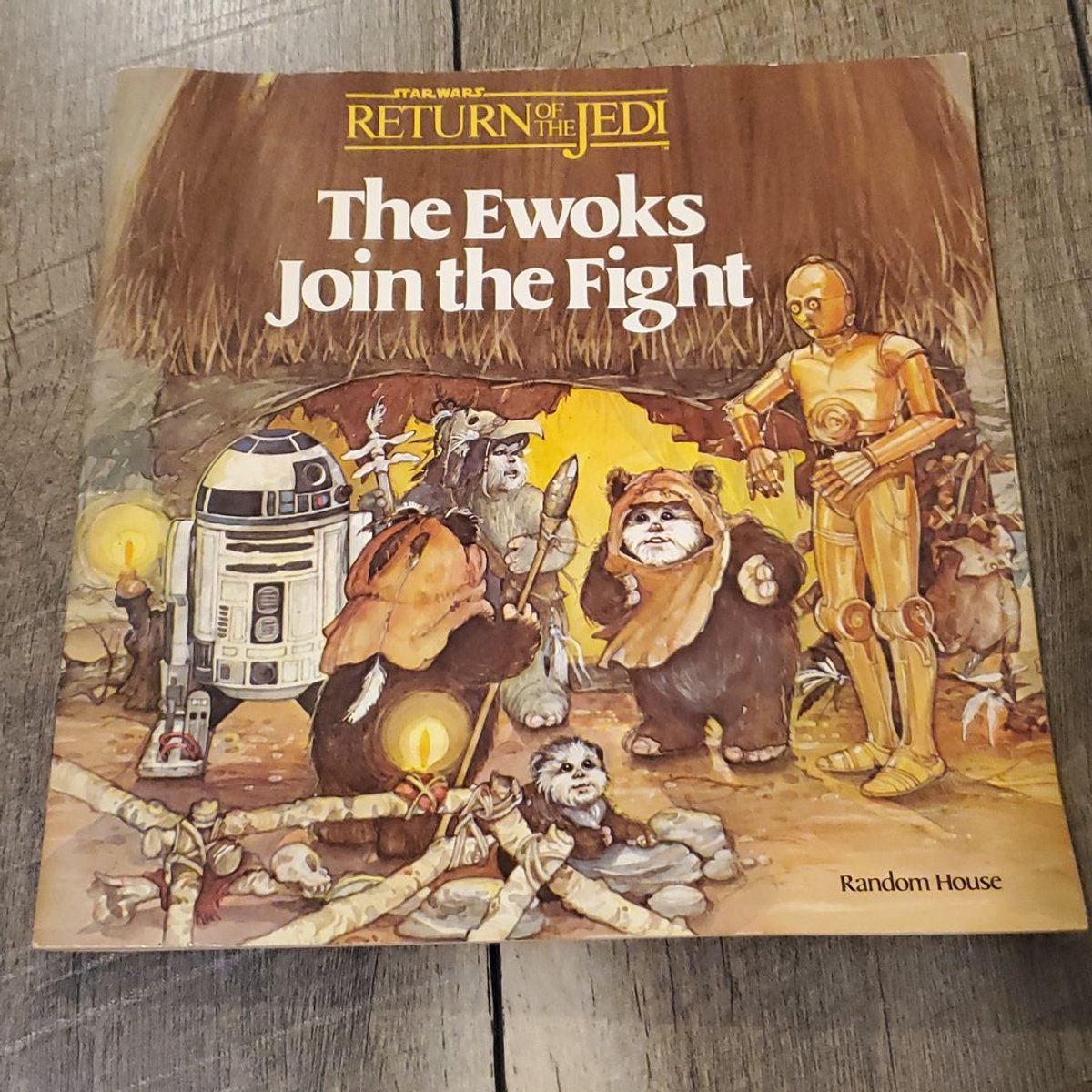 The Ewoks Join the Fight by Bonnie Bogart