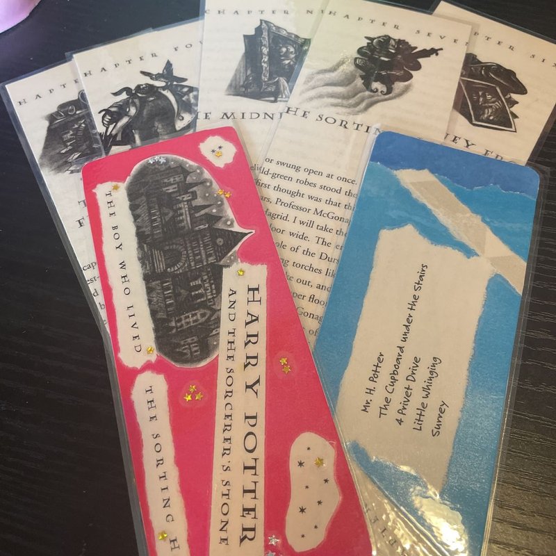 Handmade Harry Potter Theme Bookmarks by Jessica, Paperback | Pangobooks