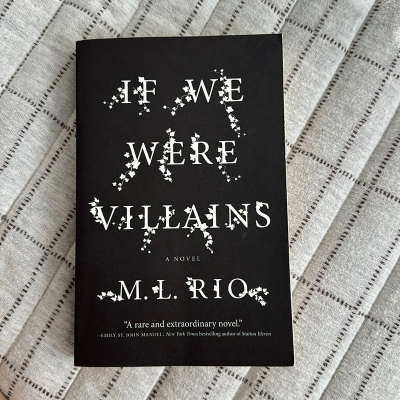 If We Were Villains by M. L. Rio, Paperback | Pangobooks