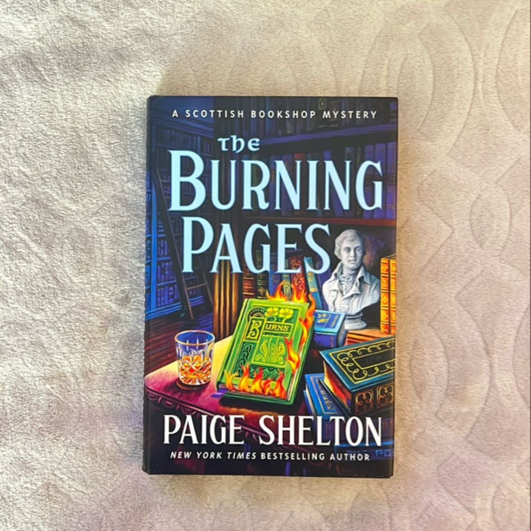 The Burning Pages by Paige Shelton