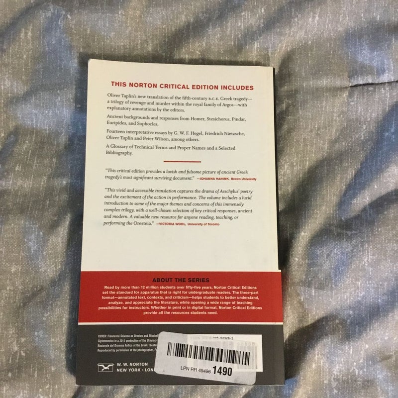 The Oresteia by Aeschylus