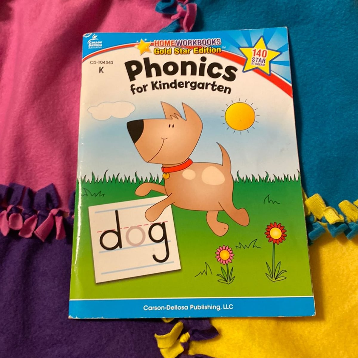 Phonics for Kindergarten, Grade K by Carson Dellosa Education