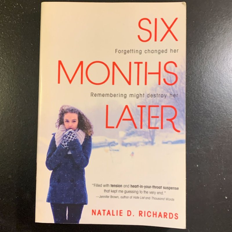 Six Months Later by , Paperback | Pangobooks