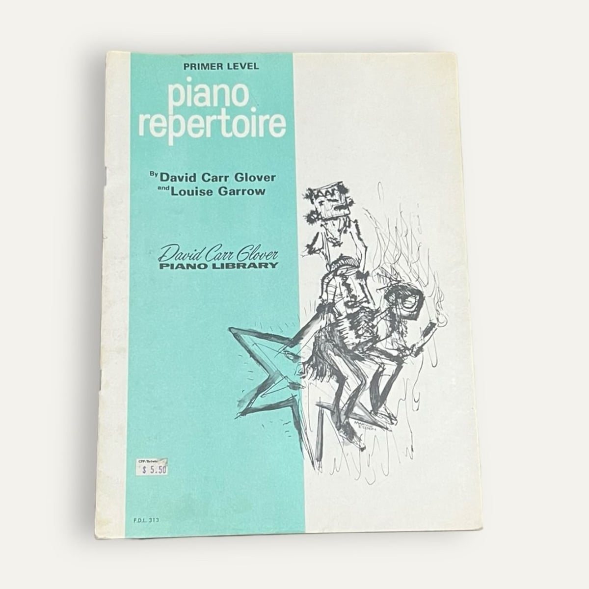 Vintage Sheet Music Piano Repertoire David Glover 1968 Paperback Book ...