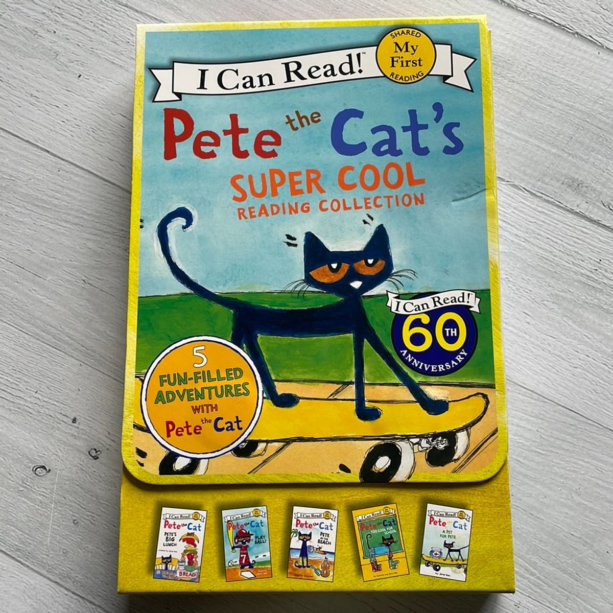 Pete the Cat's Super Cool Reading Collection by Kimberly Dean
