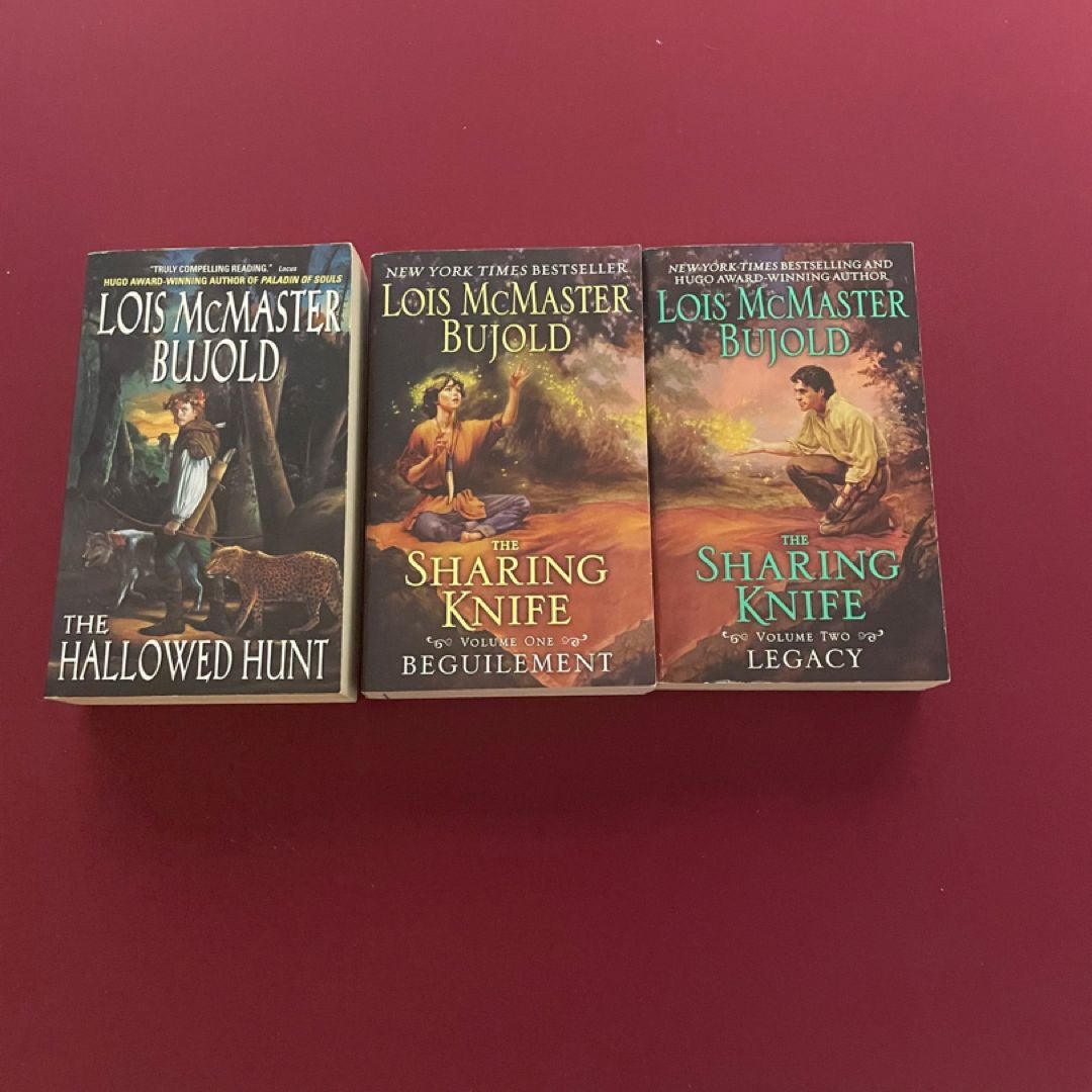Bujold Fantasy Lot - The Hallowed Hunt / Sharing Knife Vol 1-2 by Lois McMaster Bujold ...