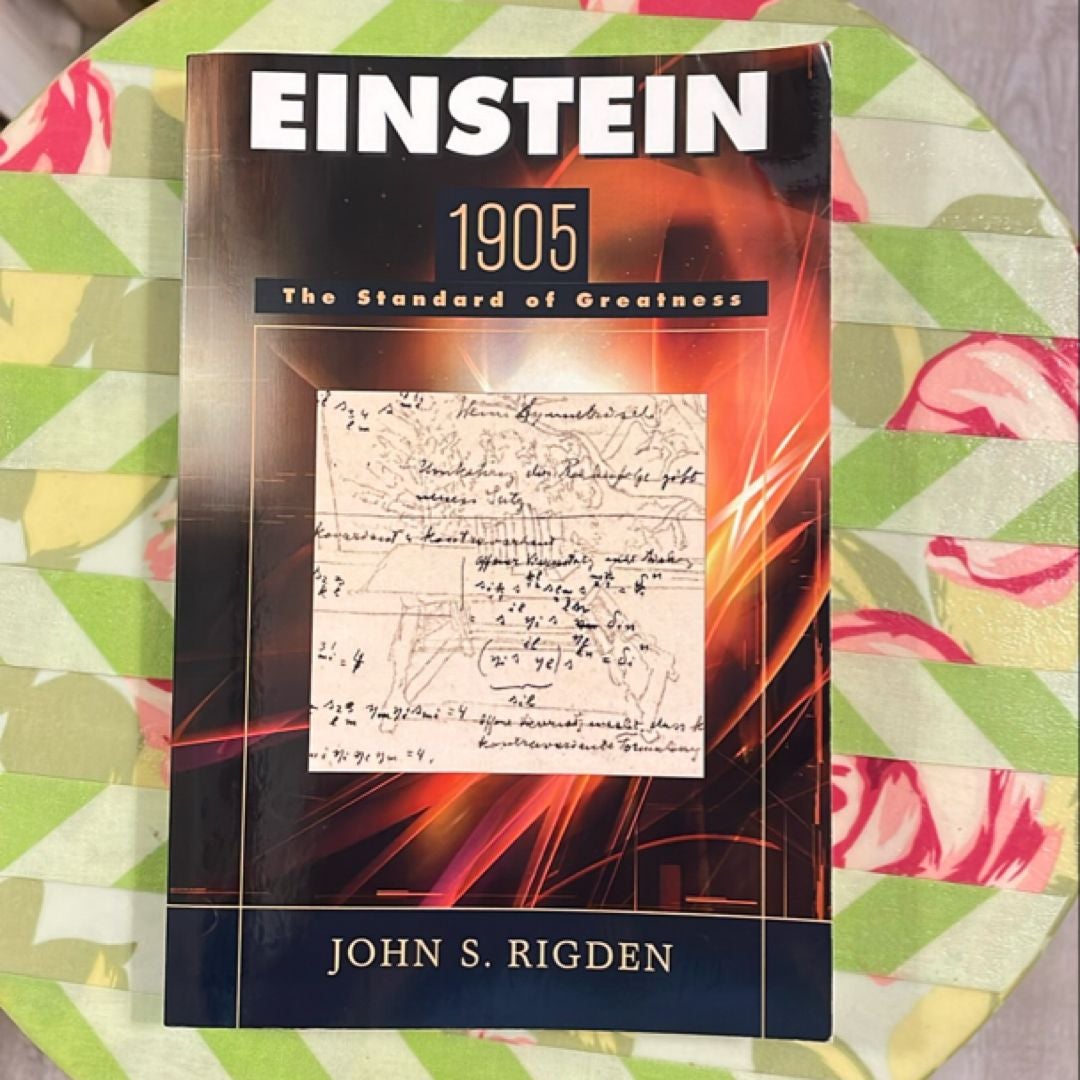 Einstein 1905 by John S. Rigden