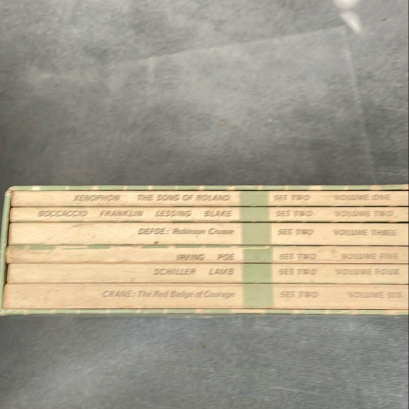 Junior Great Books by Xenophon, Boccaccio, Franklin, Lessing, Blake ...