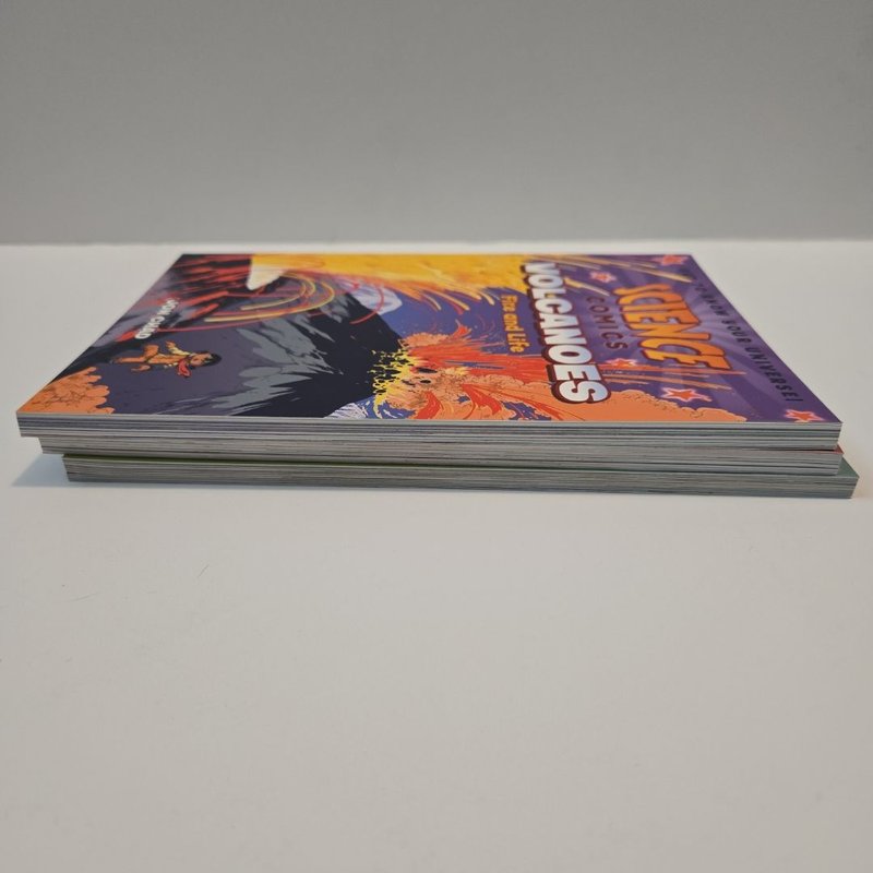 Science Comics Boxed Set: Volcanoes, Dinosaurs, and Rocks and Minerals ...