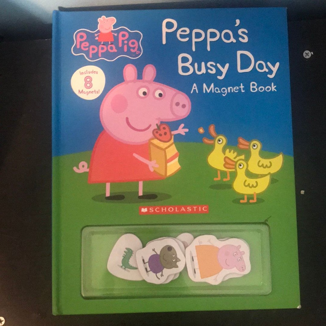 Peppa's Busy Day Magnet Book (Peppa Pig) by Scholastic