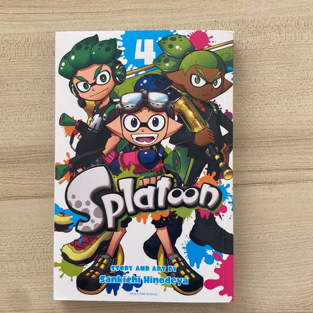 Splatoon, Vol. 4 by Sankichi Hinodeya