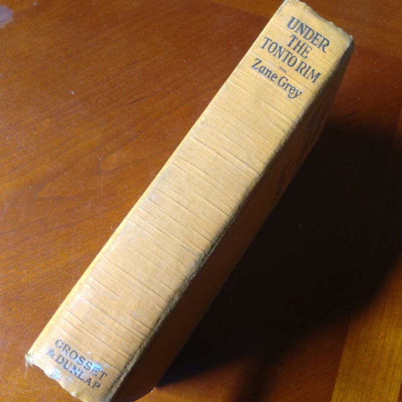 Under the Tonto Rim by Zane Grey, Hardcover | Pangobooks