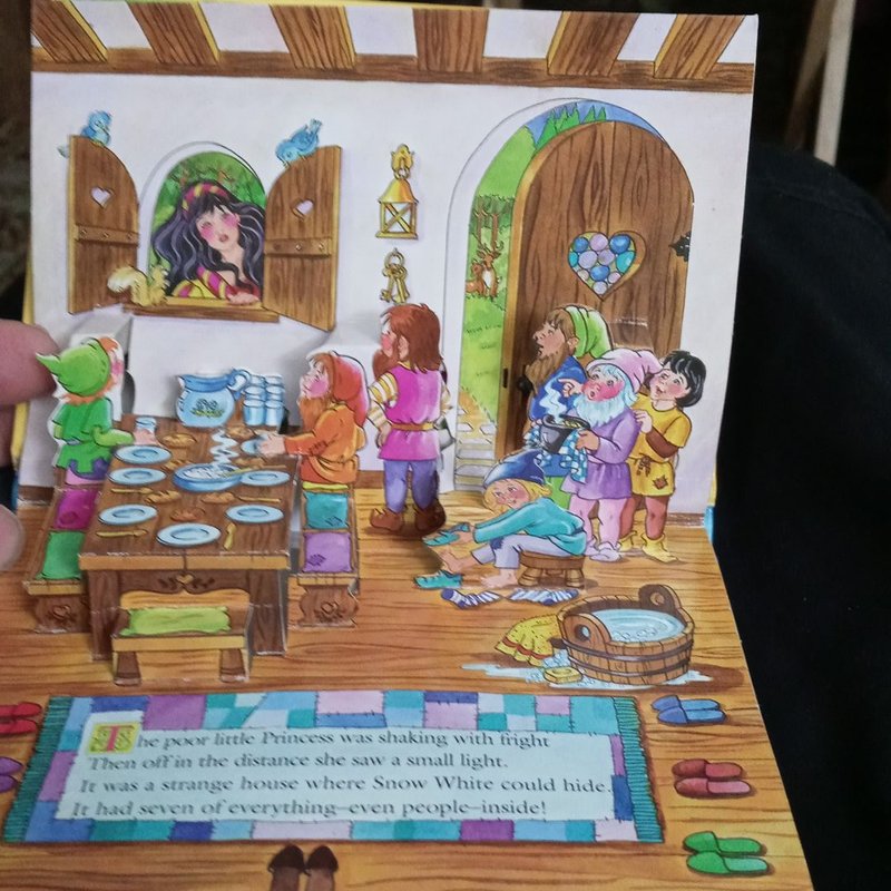 SNOW WHITE Fairy Tale Pop-Up Book by Playmore Publisher Inc, Hardcover ...