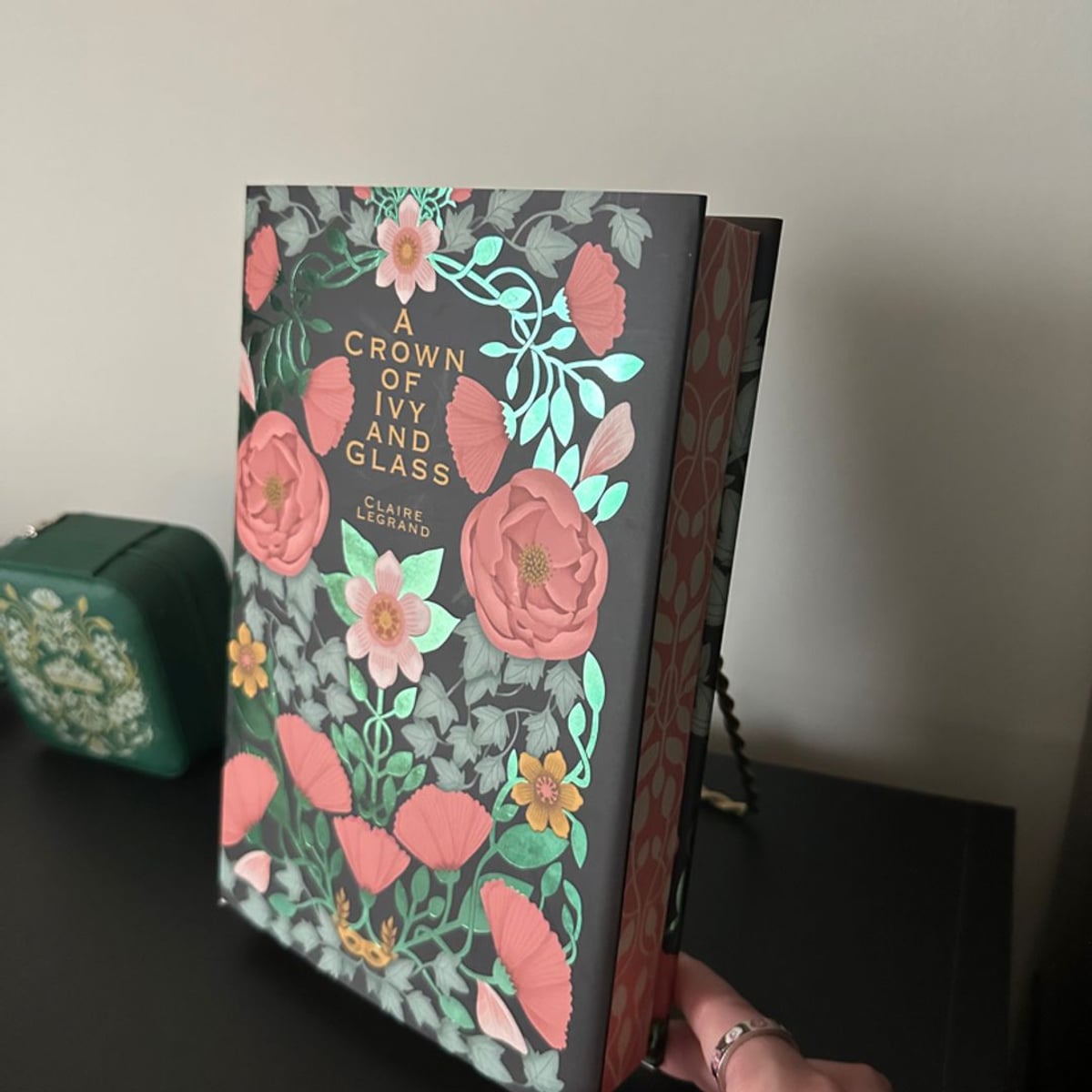 Bookish Box A Crown of Ivy and Glass by Claire Legrand, Hardcover ...