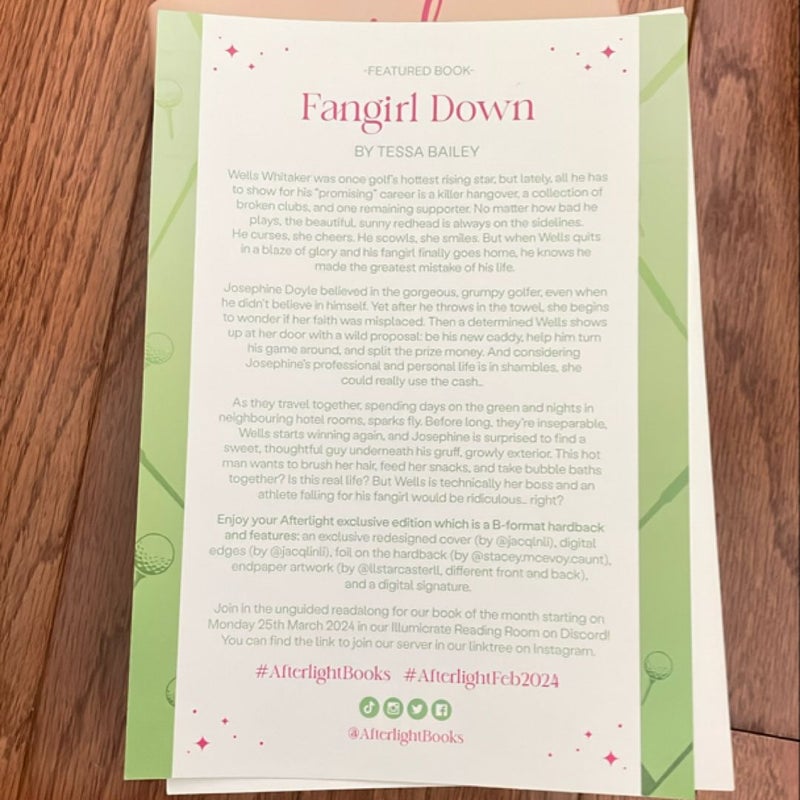 Fangirl Down by Tessa Bailey , Hardcover | Pangobooks