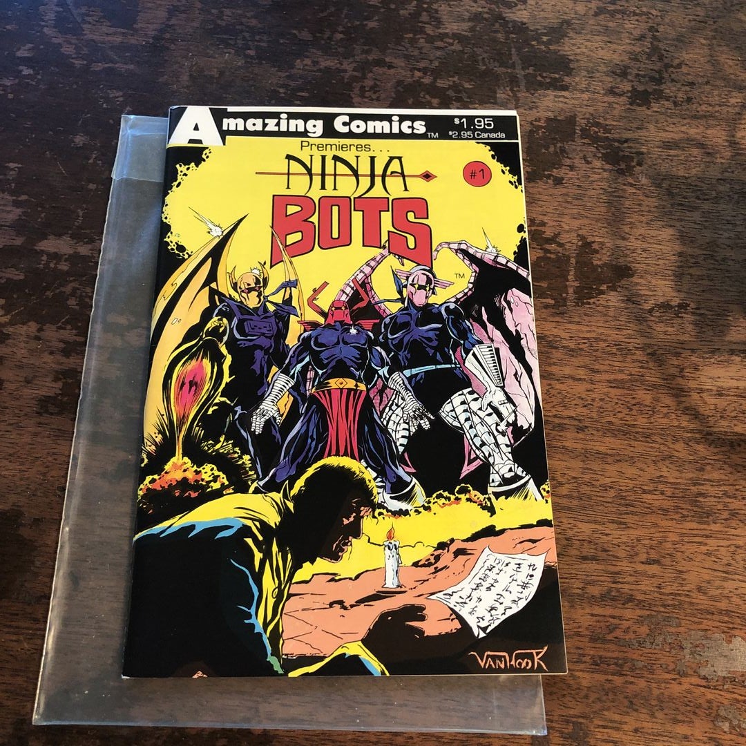 ninja bots (vol. 1 no. 1) by amazing comic premieres…, Paperback ...