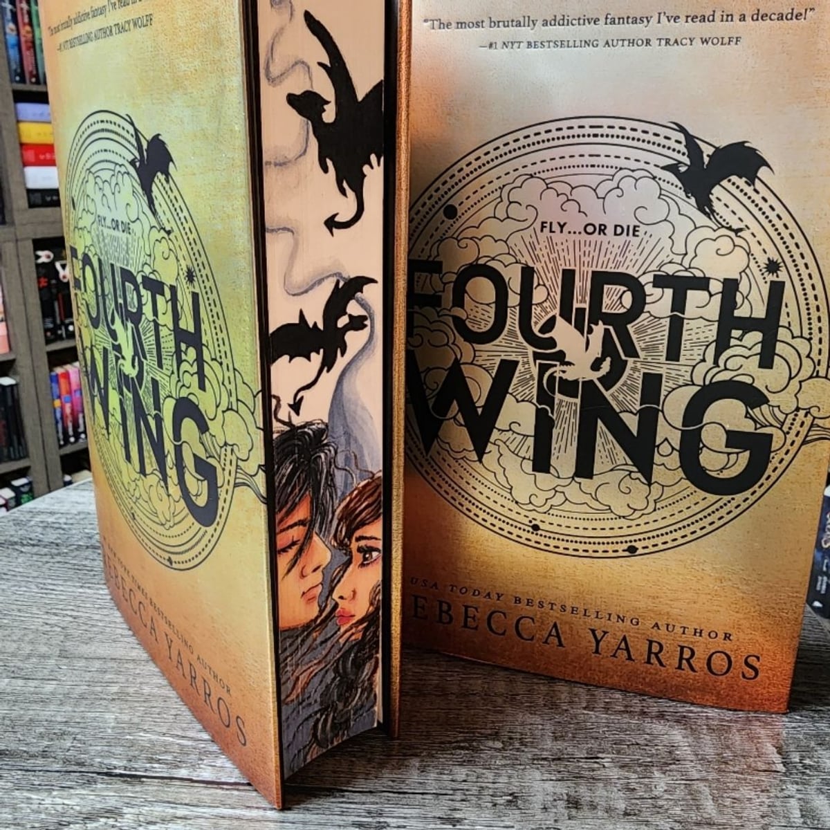 Fourth Wing by Rebecca Yarros, Hardcover | Pangobooks