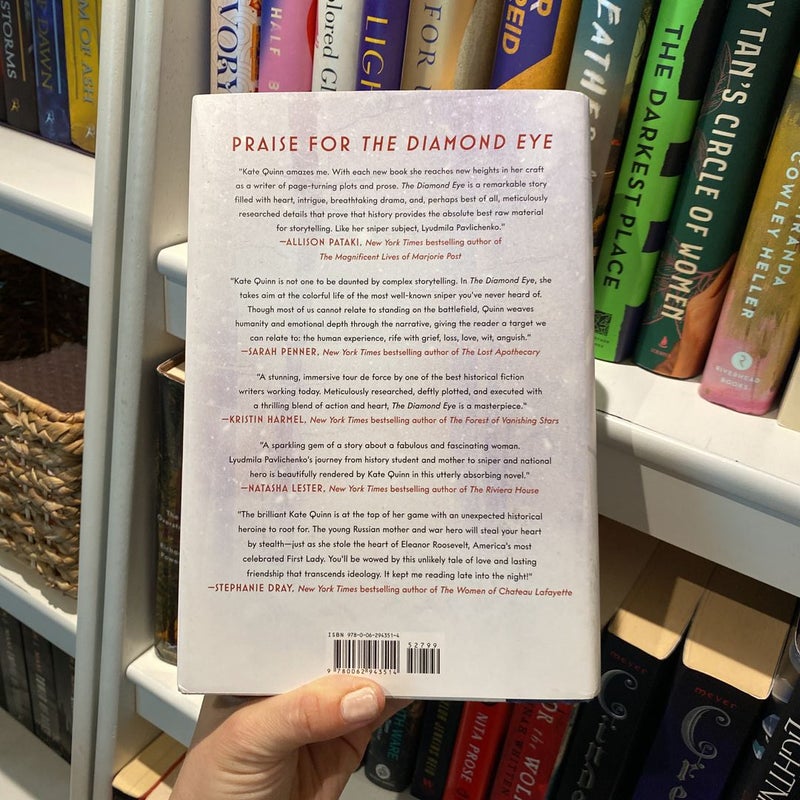 The Diamond Eye by Kate Quinn, Hardcover | Pangobooks