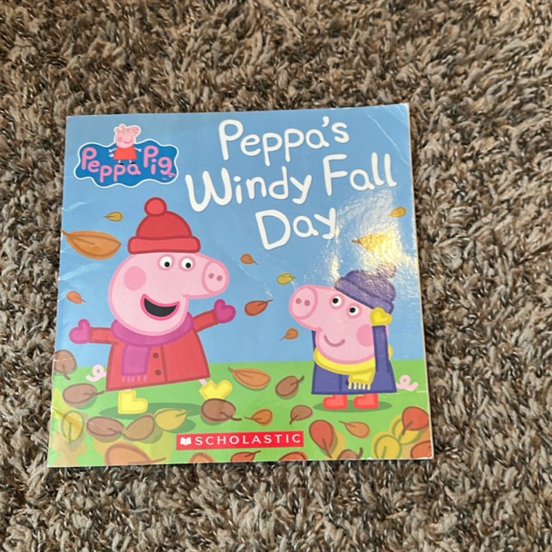 Peppa's Windy Fall Day by Scholastic, Inc. Staff