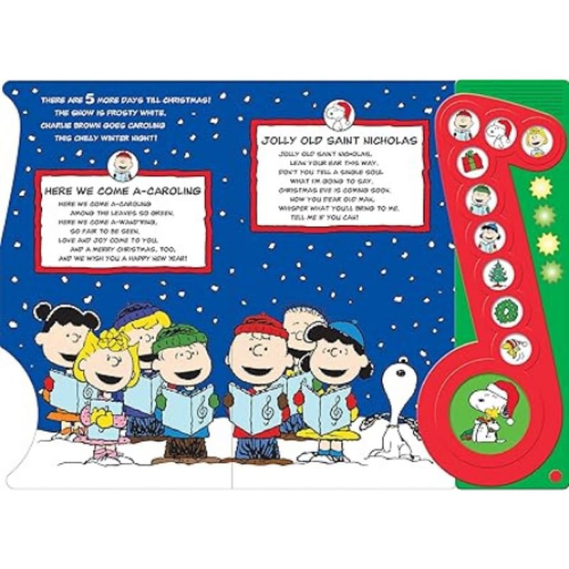 Peanuts: Christmas Time Is Here! Sound Book by Pi Kids