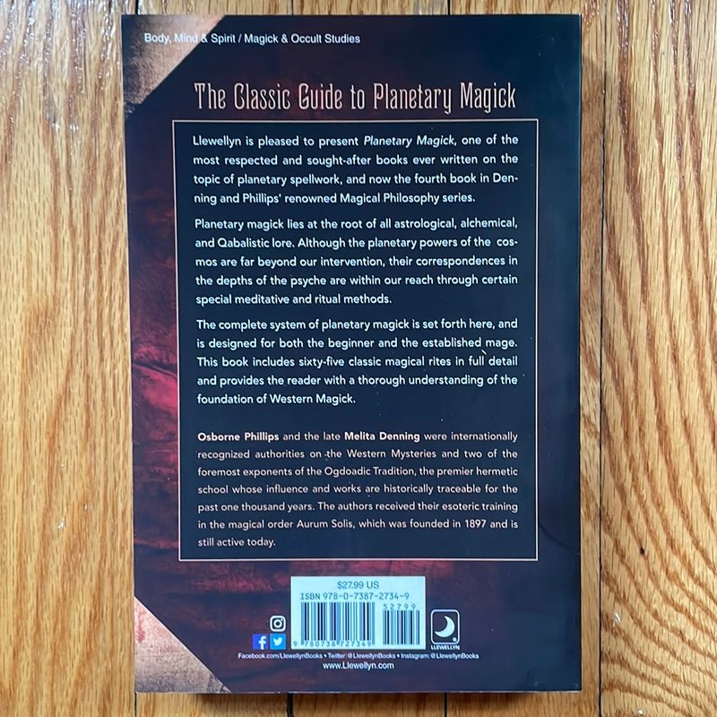 Planetary Magick by Melita Denning, Osborne Phillips