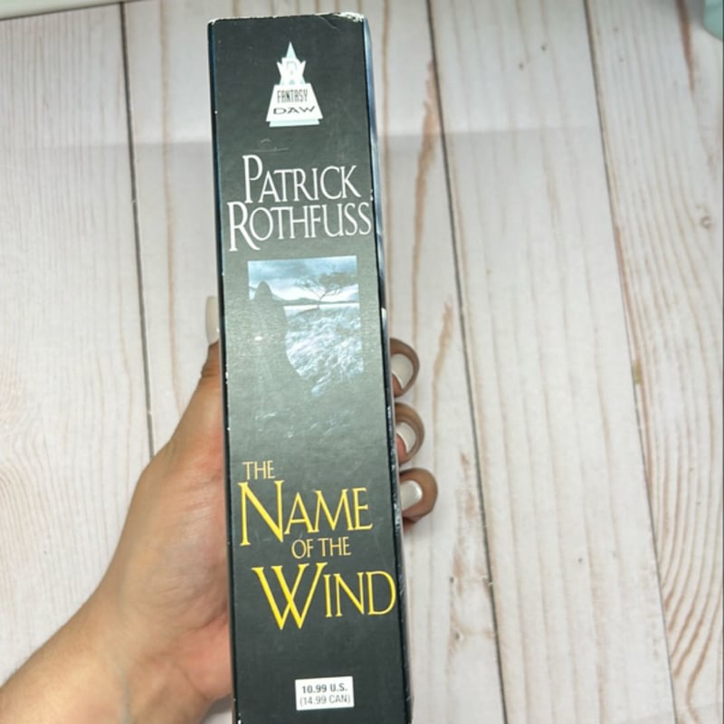 The Name of the Wind by Patrick Rothfuss, Paperback | Pangobooks