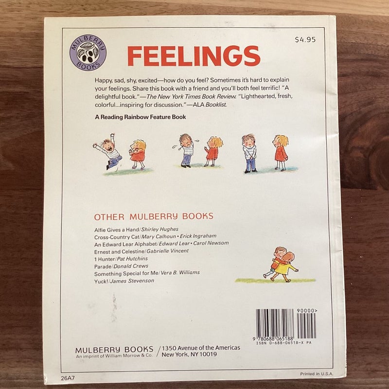 Feelings by Aliki (Illustrator), Paperback | Pangobooks