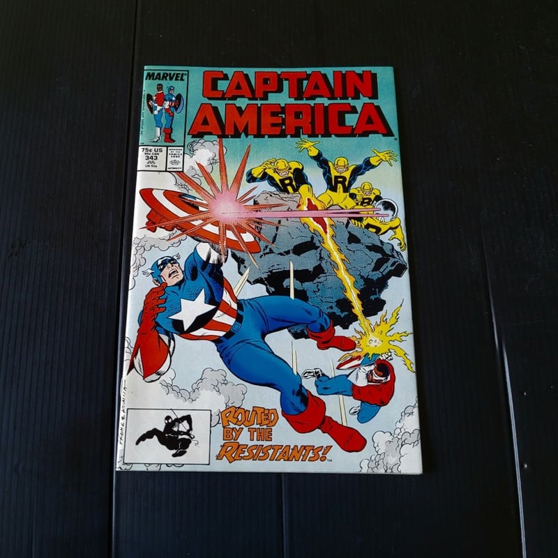 Captain America #343