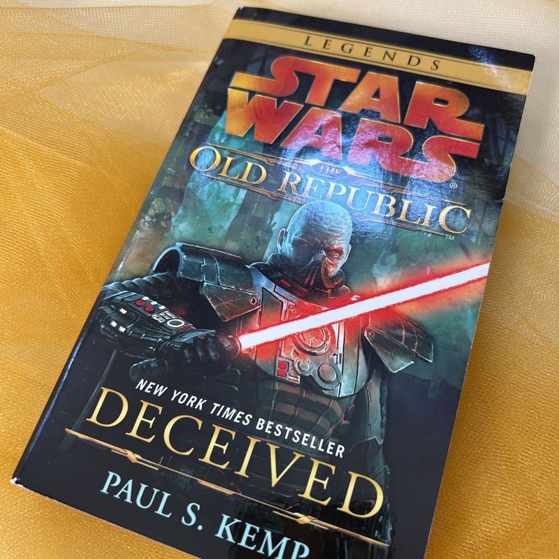 BUNDLE Old Republic Legends: Fatal Alliance; Revan; Deceived by Sean Williams; Drew Karpyshyn ...