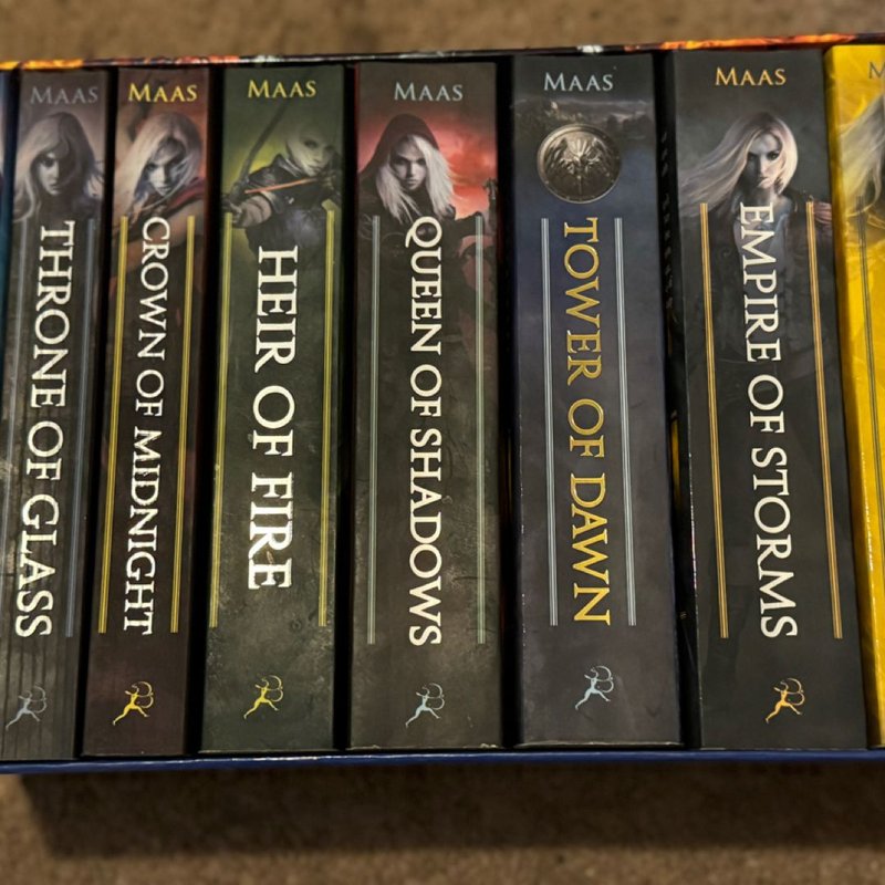 Throne of Glass Original Print (OP) Paperback box set by , Paperback ...