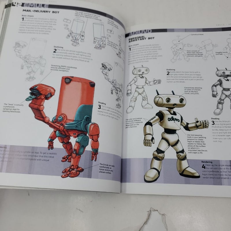 50 Robots to Draw and Paint by Keith Thompson