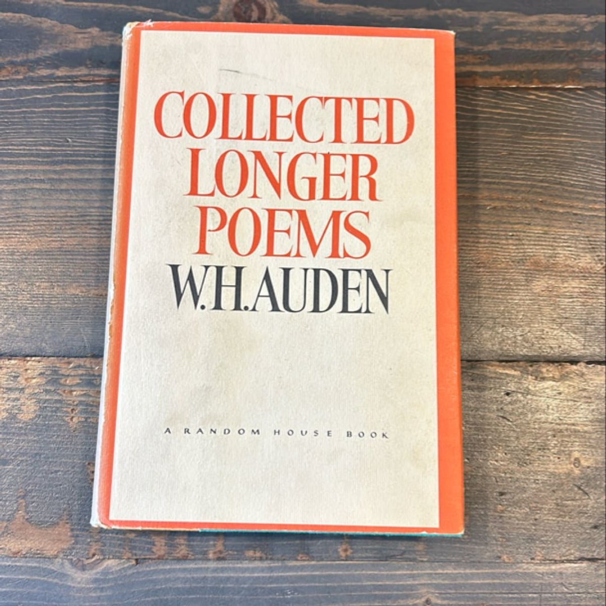 Collected Longer Poems (first edition) by W.H. Auden, Hardcover ...