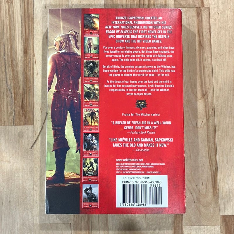 The Witcher Boxed Set: Blood of Elves, the Time of Contempt, Baptism of ...