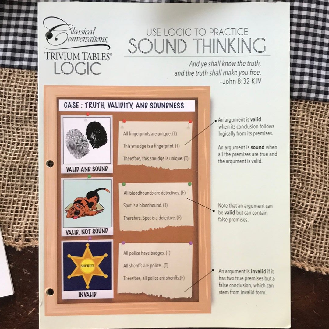 Trivium Tables by Classical Conversations MultiMedia