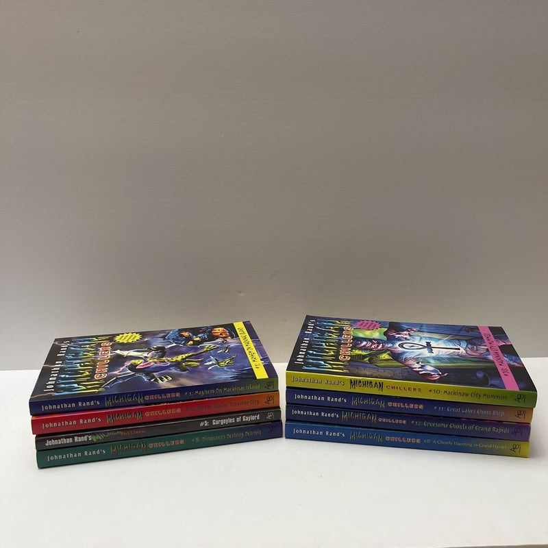 Michigan Chillers (8 Book) Bundle by Johnathan Rand , Paperback ...
