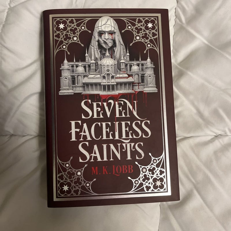 Seven Faceless Saints by M.K. Lobb, Hardcover | Pangobooks