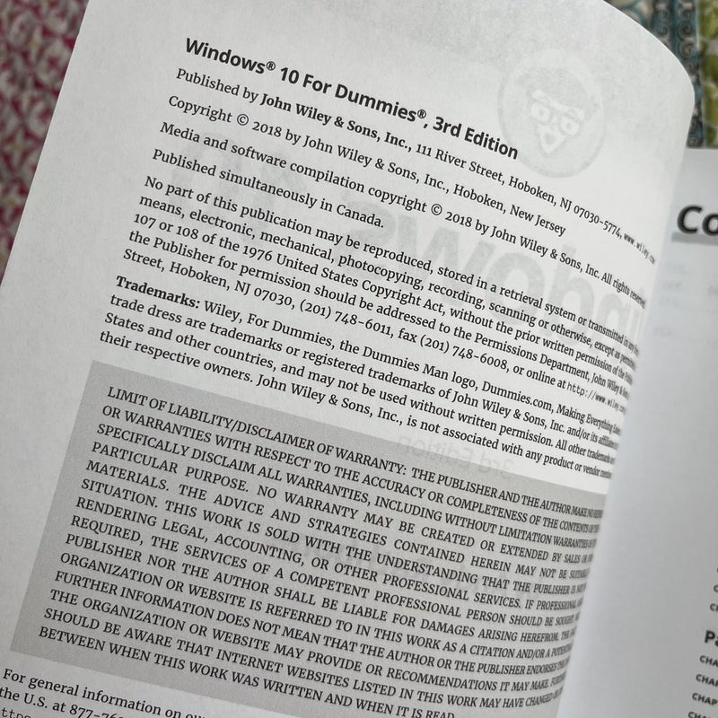 Windows 10 for Dummies by Andy. Rathbone