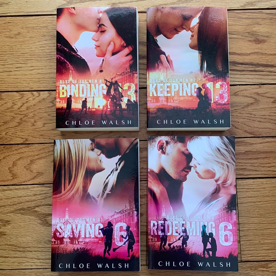 Blinding 13, Keeping 13, Saving 6 and Redeeming 6 OOP Indie Covers by Chloe Walsh , Paperback ...