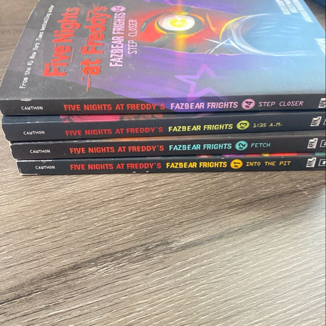 Five Nights at Freddy's Fazbear Frights Four Book Boxed Set by Scott ...