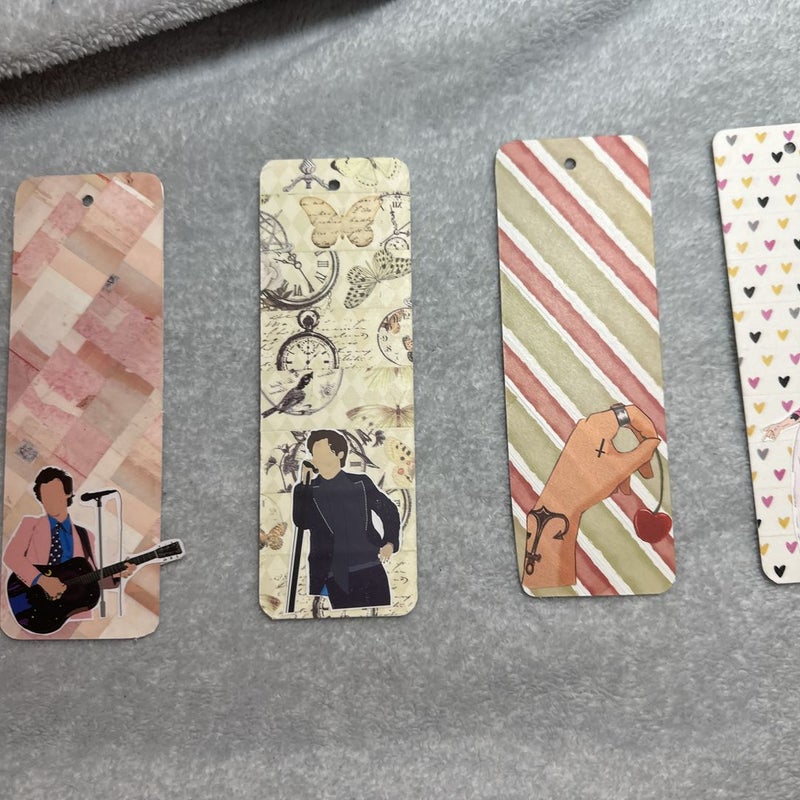 Harry Styles Themed Bookmark set of 5 by Em, Paperback | Pangobooks