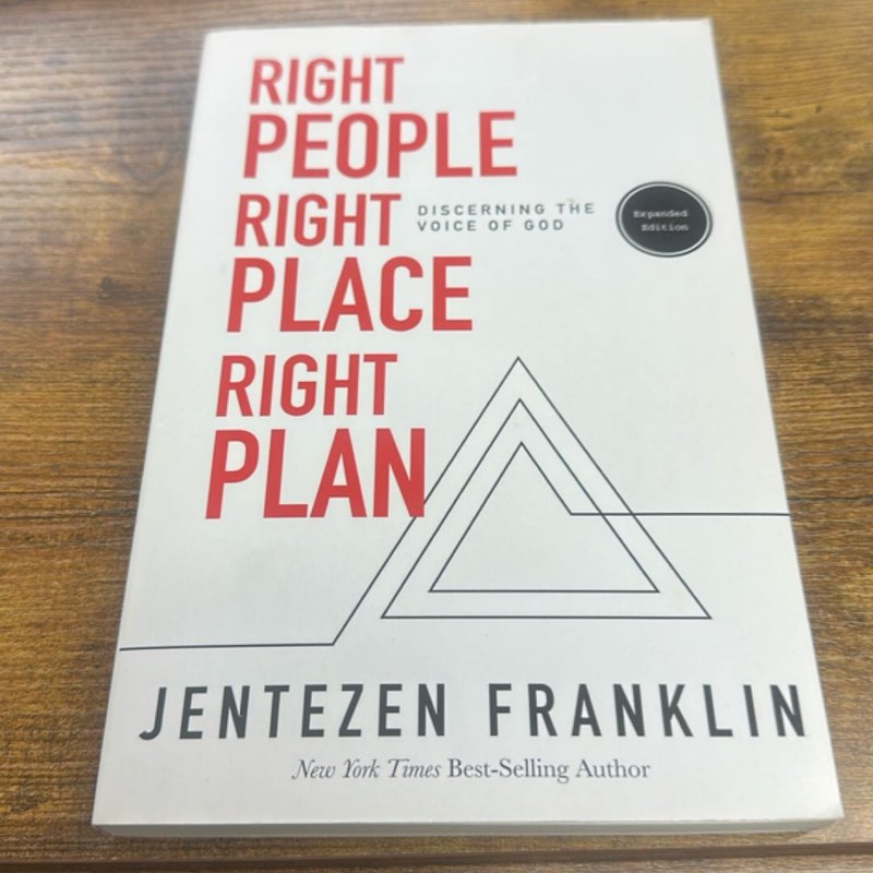 Right People, Right Place, Right Plan by Jentezen Franklin